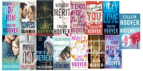 THE COMPLETE COLLECTION Of Colleen Hoover Top 15 Books Set (Paperback ...