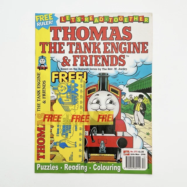 VINTAGE THOMAS THE Tank Engine & Friends Magazine No 272 Comic 1998 ...