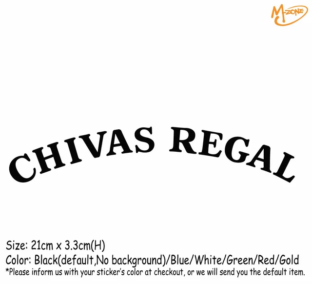 CHIVAS_REGAL STICKERS REFLECTIVE Window Decals Whisky Signs Best Gifts ...