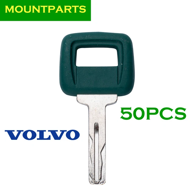 50X VOLVO LASER Cut Loader & Haul Truck Heavy Equipment Ignition Key ...