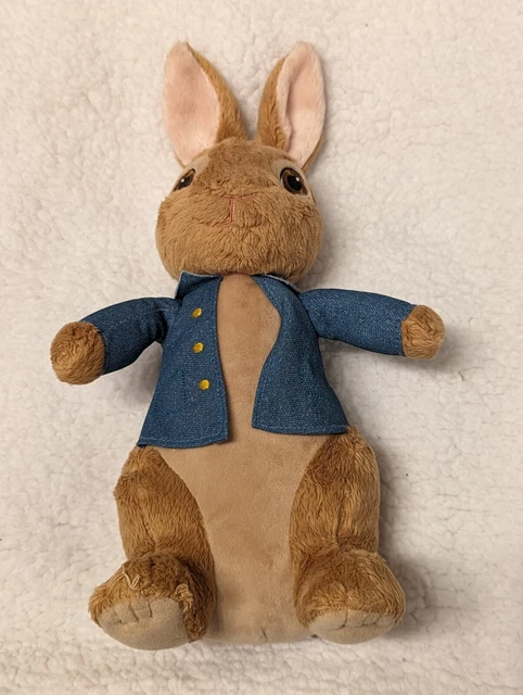 RAINBOW DESIGN PETER Rabbit Cuddly Soft Talking Plush 10" £12.95 ...
