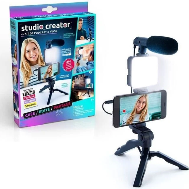 KIT DE VLOGGING - Studio Creator - INF 033 - Canal Toys EUR 36,35 ...
