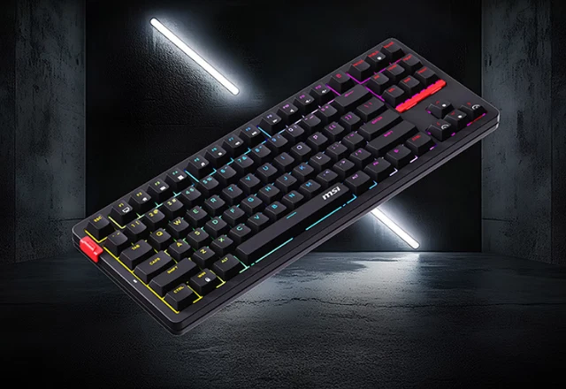 MSI FORGE GK300W Mechanical Triple-Mode Wireless Keyboard EUR 77,34 ...