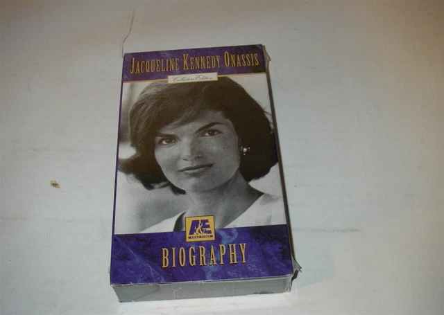 Jacqueline Kennedy Onassis Biography Collectors Edition Vhs Movie New 3361