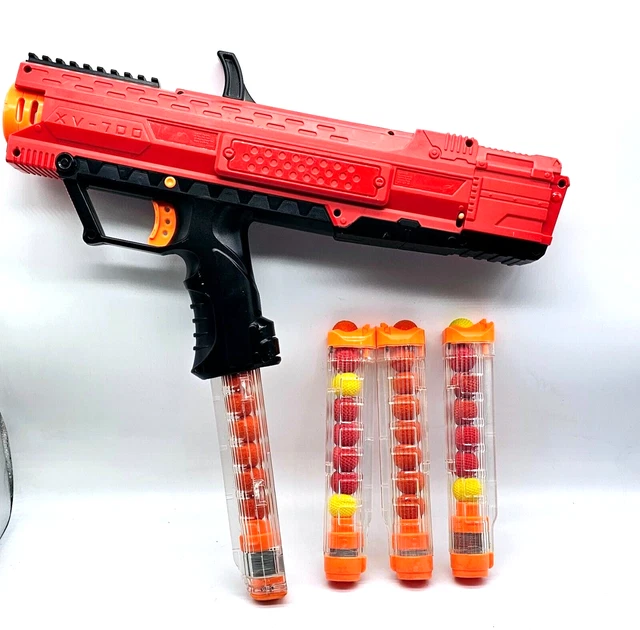 NERF RIVAL APOLLO XV-700 Blue Blaster Dart Gun With 3 Clip Magazine ...