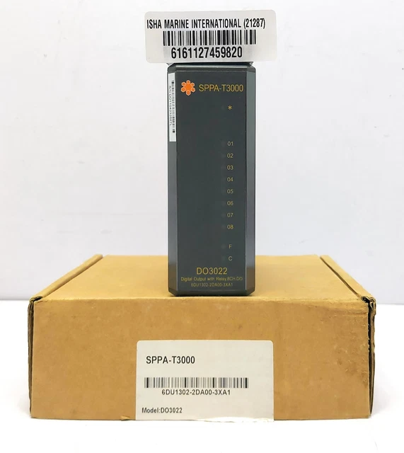 SIEMENS SPPA-T3000 DO3022 Digital Leistung Mit Relais 8CH Do 6DU1302 ...