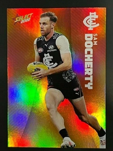 2022 SELECT FOOTY Stars Parallel Sunset Carlton Sam Docherty PS23 EUR 2 ...