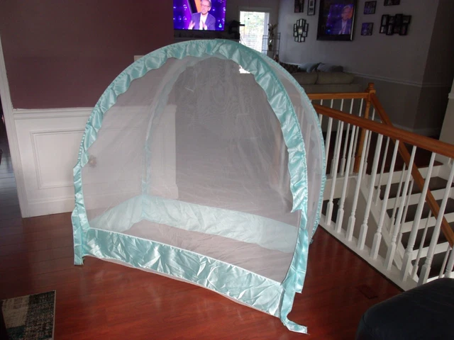CRADLE POP UP Mosquito Net with Bottom Insect Screen portable Folding ...
