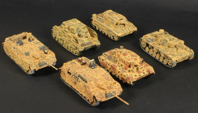 BUILT 1/76 SCALE WWII GERMAN TANK COLLECTION Panzers Brummbar ...
