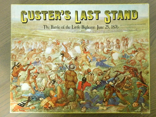 CUSTERS LAST STAND: The Battle of the Little Bighorn 1876 Game 56561 £ ...