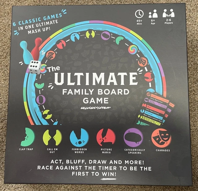 THE ULTIMATE FAMILY Board Game £7.00 - PicClick UK