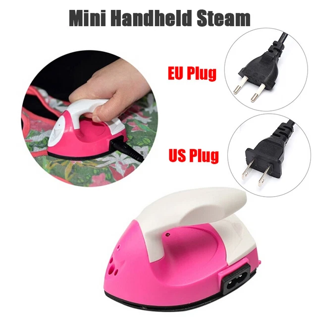 MINI ELECTRIC IRON Portable Travel Crafting Craft Clothes Sewing ...