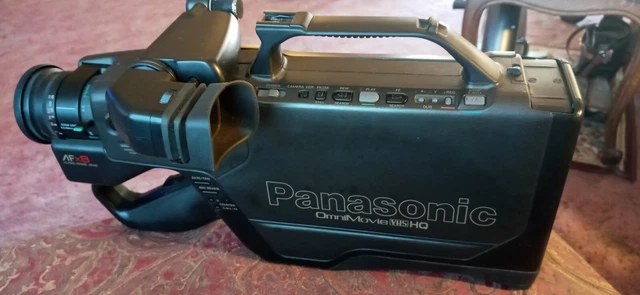 VINTAGE 1980'S PANASONIC Omnimovie VHS Video Camera £15.21 - PicClick UK
