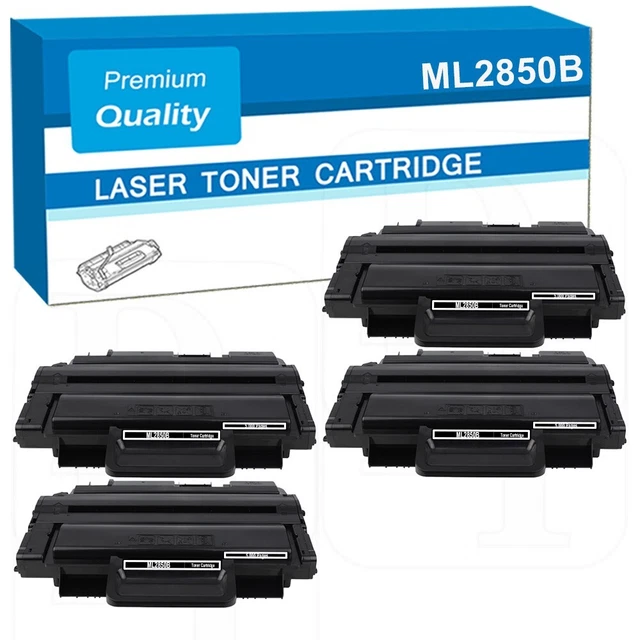 4 BLACK TONER Cartridge ML2850B For Samsung ML2850 2850D 2850DR 2850ND ...