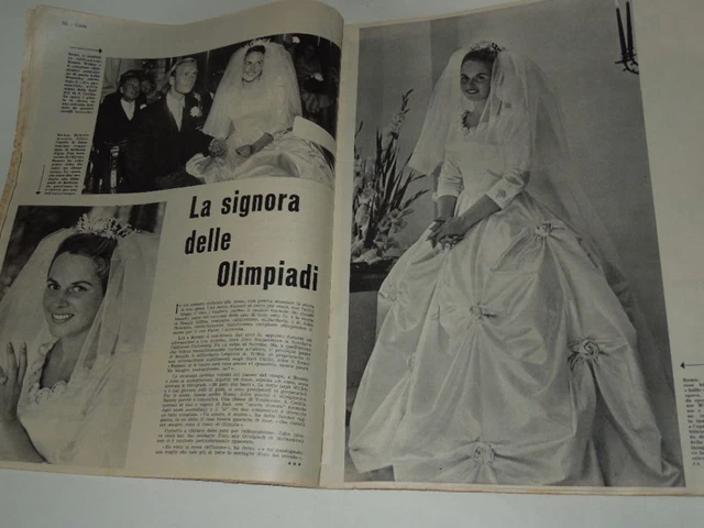 MODA ABITI DA Sposa Eccezionale-Claudia Cardinale-Gregory Peck Con V ...