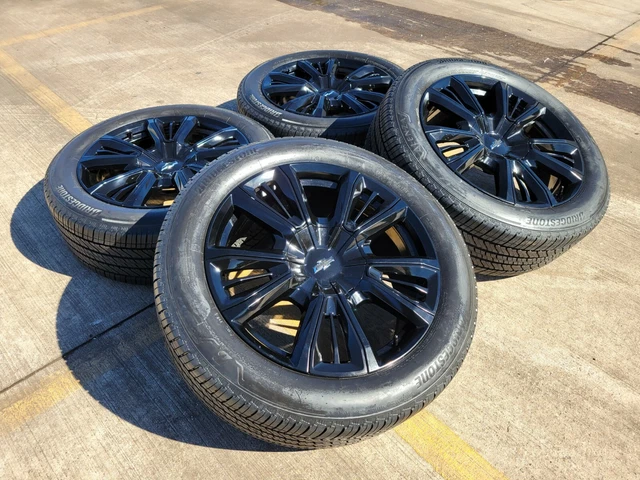 22& CHEVY 2021 2022 Tahoe RST OEM wheels rims Silverado Suburban 96951 ...