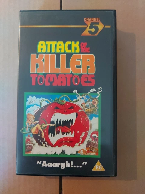 ATTACK OF THE Killer Tomatoes Vhs £100.00 - PicClick UK