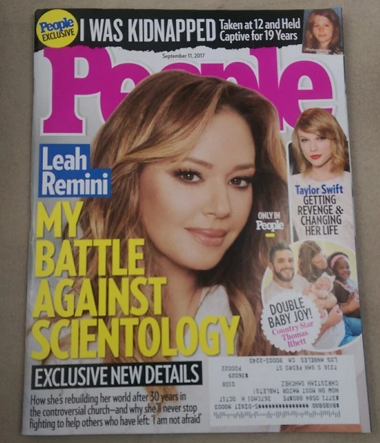 PEOPLE MAGAZINE SEPTEMBER 11, 2017 Leah Remini Taylor Swift £4.01 ...
