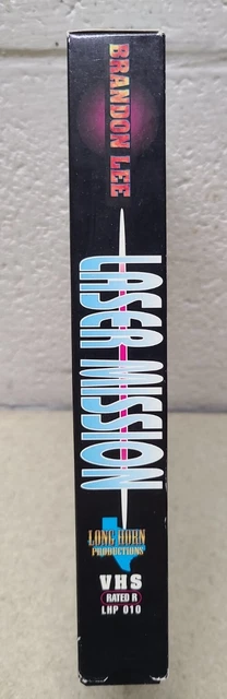LASER MISSION (VHS, 1995) Brandon Lee Martial Arts Karate Action Movie ...