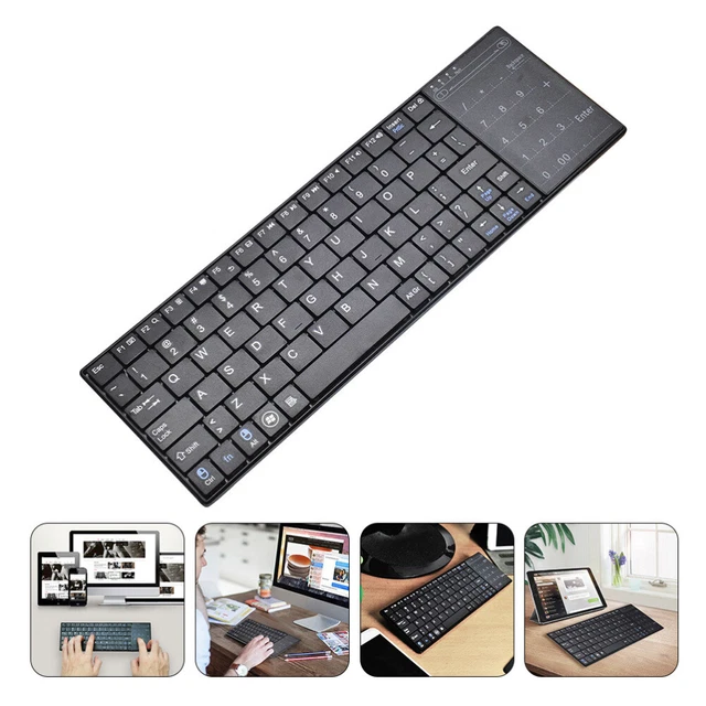 ULTRATHIN MECHANICAL KEYBOARD Wireless No Battery USB Work Office £27. ...