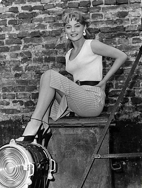 BAAL, KARIN ACTRESS, Germany * Scene from the movie Das Madchen R ...