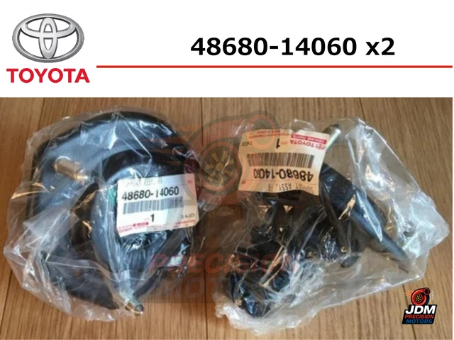 GENUINE TOYOTA SUPRA JZA80 FRONT SUSPENSION UPPER MOUNT 48680-14060 L＆R ...