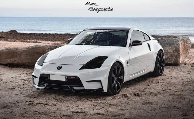 FOR NISSAN 350Z/FAIRLADY Z conversion from 370z nismo V2 look front ...