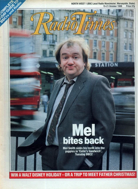RADIO TIMES MAGAZINE # 1988 October 15-21 Mel Smith Colins Sandwich ...