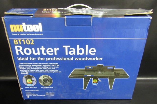 NUTOOL BT102 ROUTER Table - New In Box £45.00 - PicClick UK