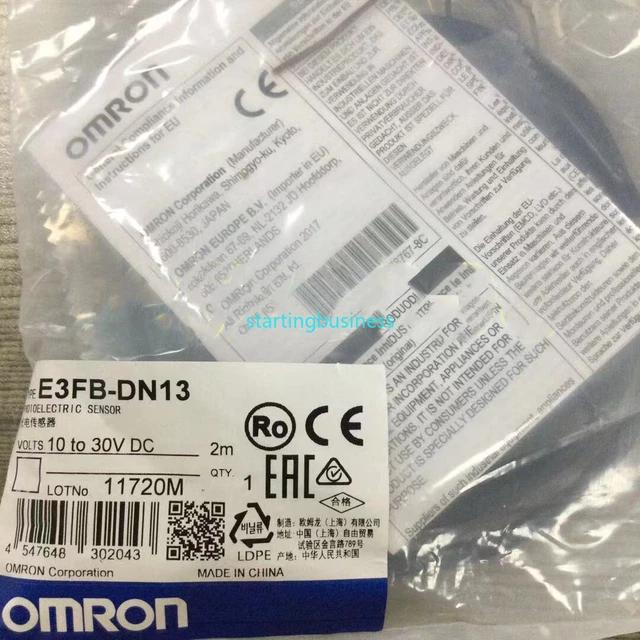 1PC NEW FOR Omron E3FB-DN13 Photoelectric switch sensor EUR 25,86 ...