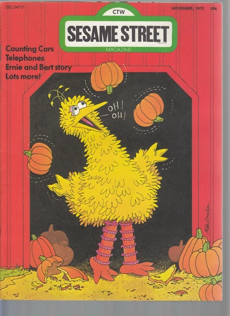 SESAME STREET MAGAZINE--NOV. 1973-----15 £9.54 - PicClick UK