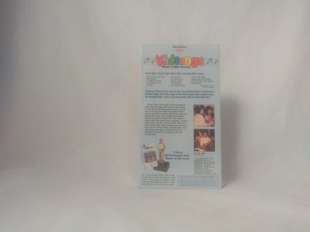 VIEW-MASTER VIDEO KIDSONGS Good Night, Sleep Tight VHS 1986-NEW-FACTORY ...