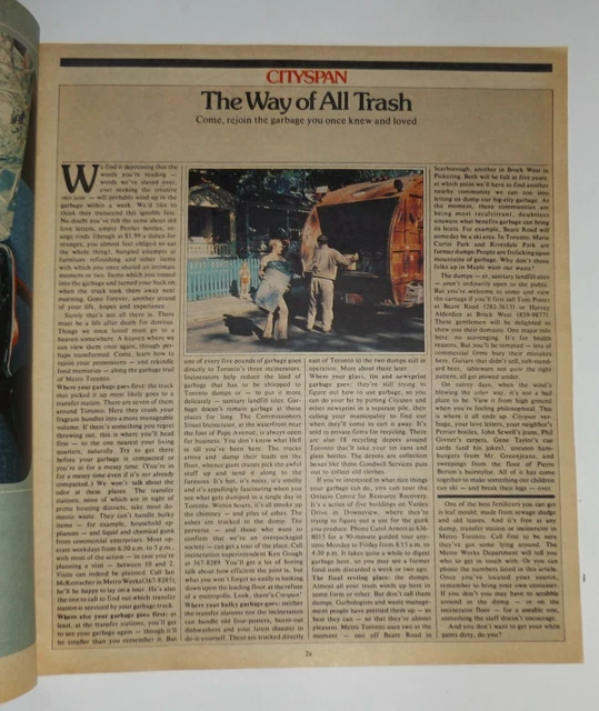 THE CANADIAN MAGAZINE Toronto Star 22 July 1978 THE DRUG MACHINE Happy ...