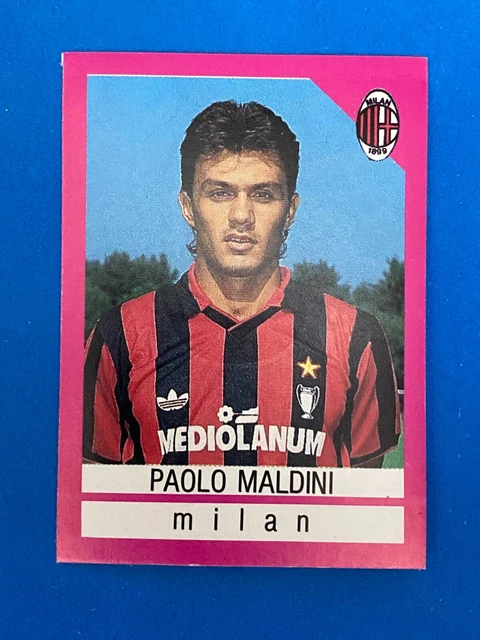 FIGURINA I CALCIATORI Euroflash 1990-91 n.192 Paolo Maldini (Milan) EUR 19,00 - PicClick IT