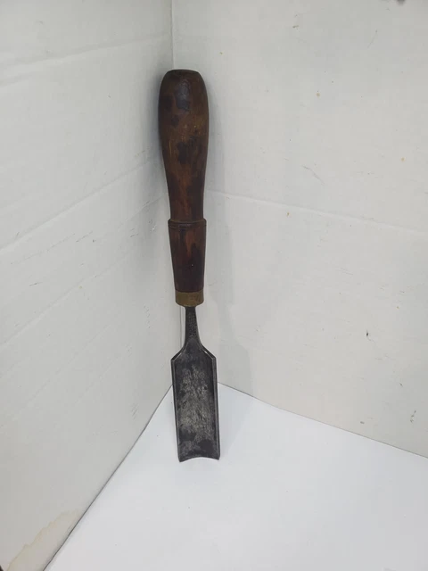 VINTAGE W. Butcher 1 1/2 " Gouge Cast Steel wood shaping Chisel $29.00 ...