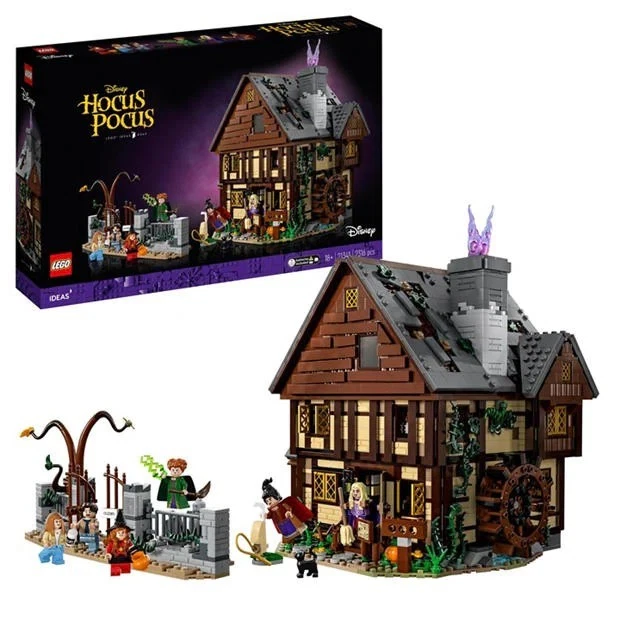LEGO IDEAS: DISNEY Hocus Pocus: the Sanderson Sisters' Cottage (21341 ...