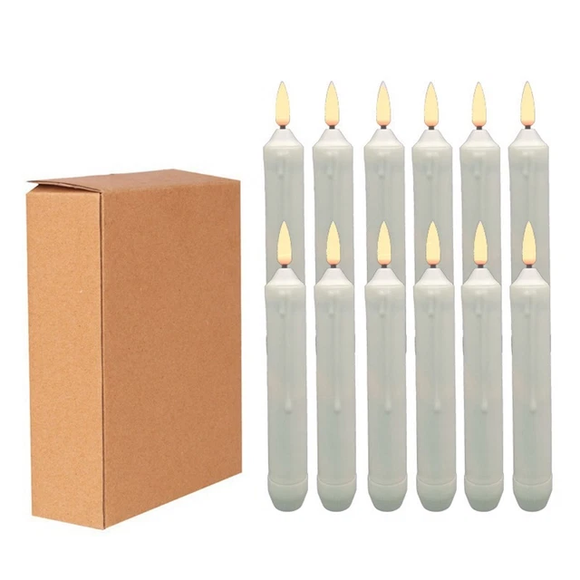 SIMULATION TEARS CANDLE Light 12PCS/Box Yellow Flash 2.0 X 15.5cm ...