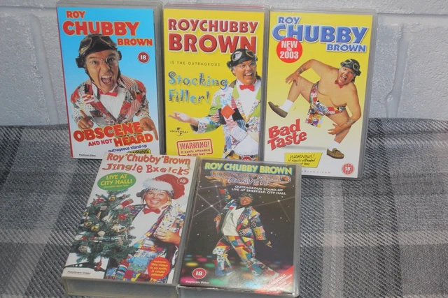 5 X ROY Chubby Brown VHS Video Job Lot Bundle £9.99 - PicClick UK