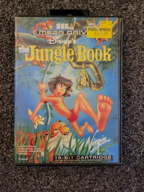 SEGA MEGA DRIVE Game Disney The Jungle Book Complete Video Games £18.00 ...