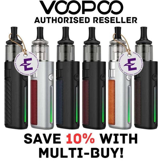 VOOPOO DRAG Q Vape Tank Kit 1250mAh Mod 25w ecig Pen | Replacement Pods ...