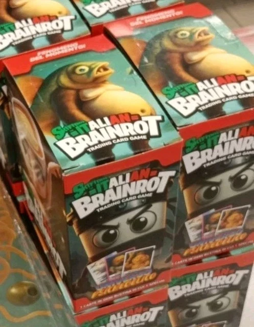 ITALIAN BRAINROT SKIFIDOL - Lot 5 Display Boxes 24 Pieces 7 Card Bag £ ...