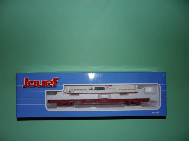 JOUEF WAGON PORTE conteneur ROCA HJ6018 NEUF EUR 56,00 - PicClick FR