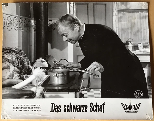 HEINZ RÜHMANN PATER Brown DAS SCHWARZE SCHAF Aushangfoto #8 EUR 30,00 - PicClick FR