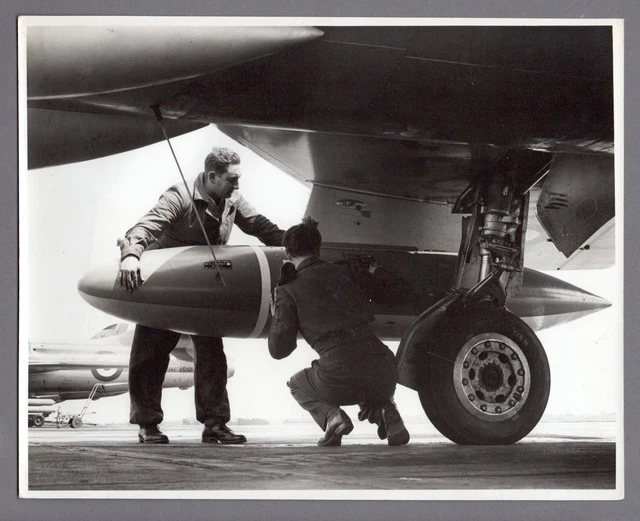 HAWKER HUNTER F5 Drop Tank Large Vintage Original Manufacturers Photo ...
