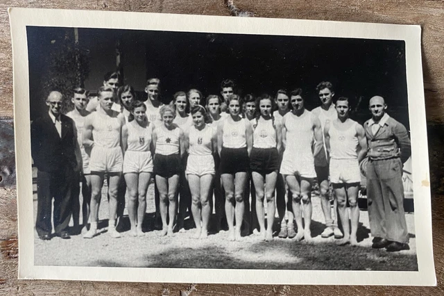 BDM BUND DEUTSCHER Mädel Helferin Blitzmädchen Original Foto 2.WK WW2 ...