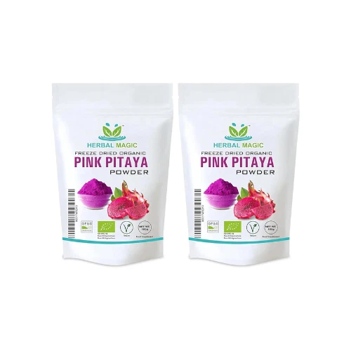 HERBAL MAGIC DRAGON Fruit (Rose Pitaya) Powder-Freeze Dried-Rich, Vibrant-200g EUR 33,60 ...