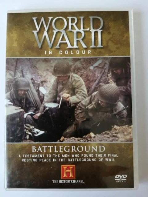 DVD WORLD WAR II in Colour: Battleground. History Short Film. Free UK ...