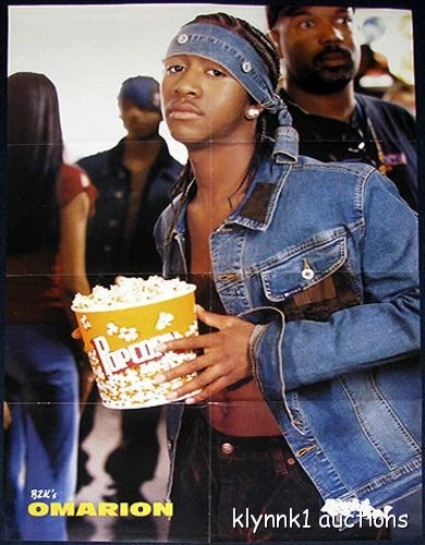 OMARION WALL POSTER Centerfold 2150A B2K J-Boog Lil Fizz Raz-B on back ...