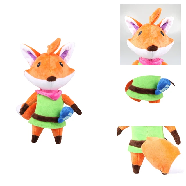 30CM GAME TUNIC Brave Fox Plush Toys Cute Soft Stuffed Dolls Fan Gift ...