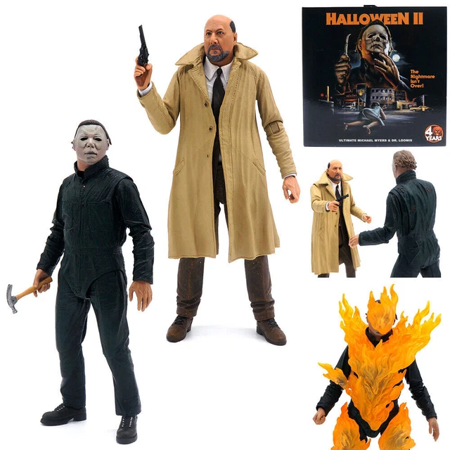 NECA HALLOWEEN MICHAEL Myers & Dr. Loomis Ultimate Action Figure Model Toy Gift EUR 132,37 ...